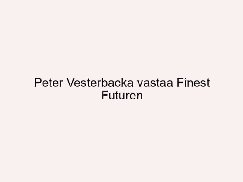 Peter Vesterbacka vastaa Finest Futuren kielikurssin kritiikkiin ...