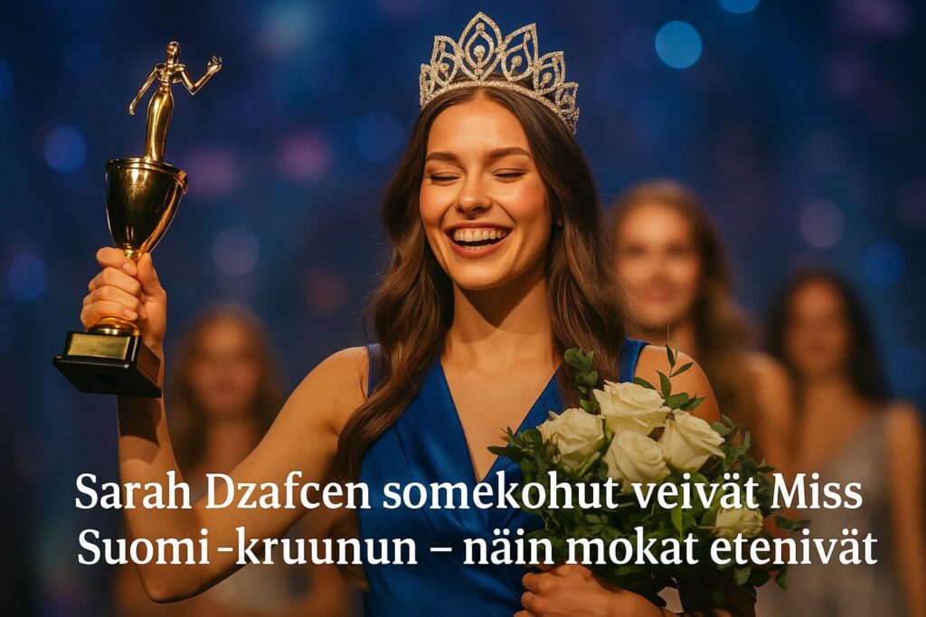 Sarah Dzafcen Somekohut Veivät Miss Suomi -kruunun – Näin Mokat ...